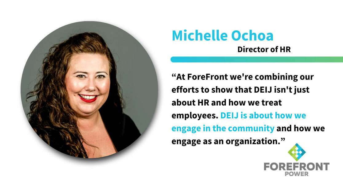 We Are ForeFront: An interview with Director of HR Michelle Ochoa