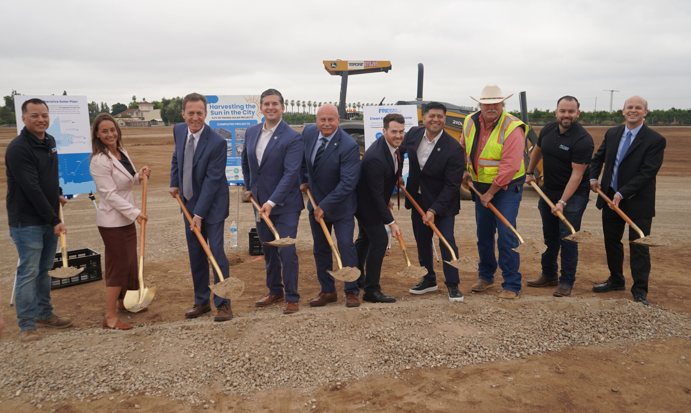 The City of Fresno Dept. of Public Utilities and ForeFront Power Break ...